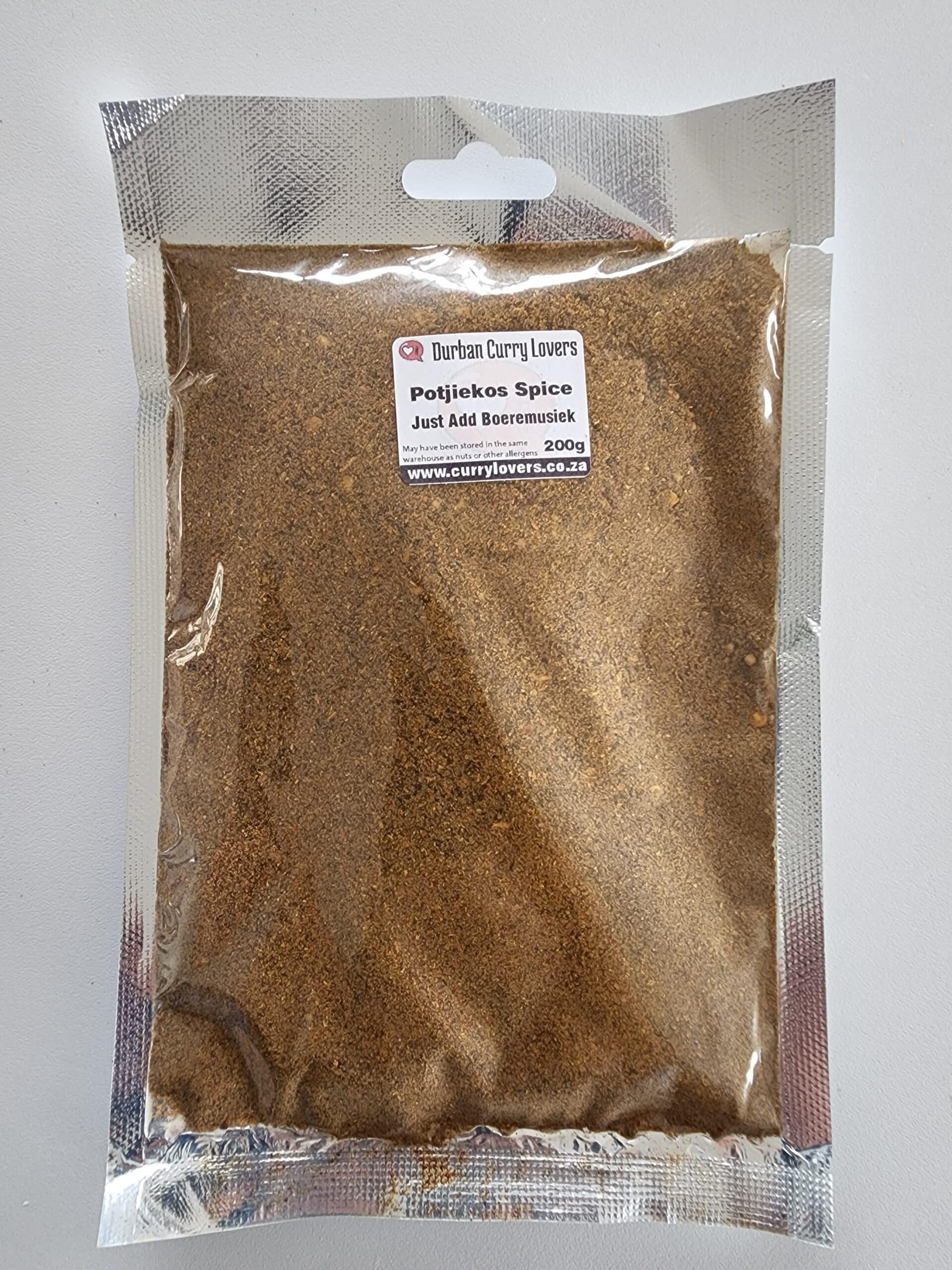 The Ultimate Potjiekos Spice Just add Boeremusiek (200g) - Durban Curry ...